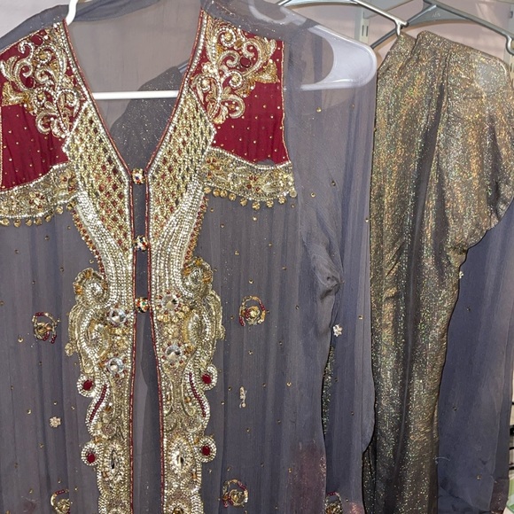 Kurtas | 4 Pc Fancy Pakistani Indian Suit | Poshmark